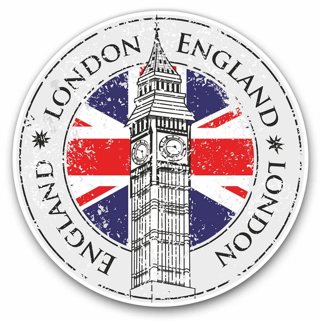 Kira Sticker With London England Uk Big Ben Union Jack Cool Gift ...