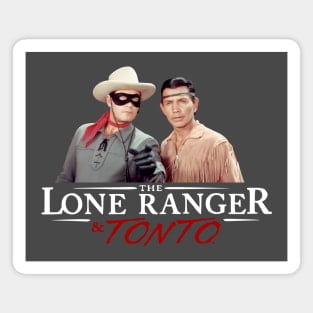 Kira Sticker With The Lone Ranger & Tonto - Clayton Moore, Jay ...