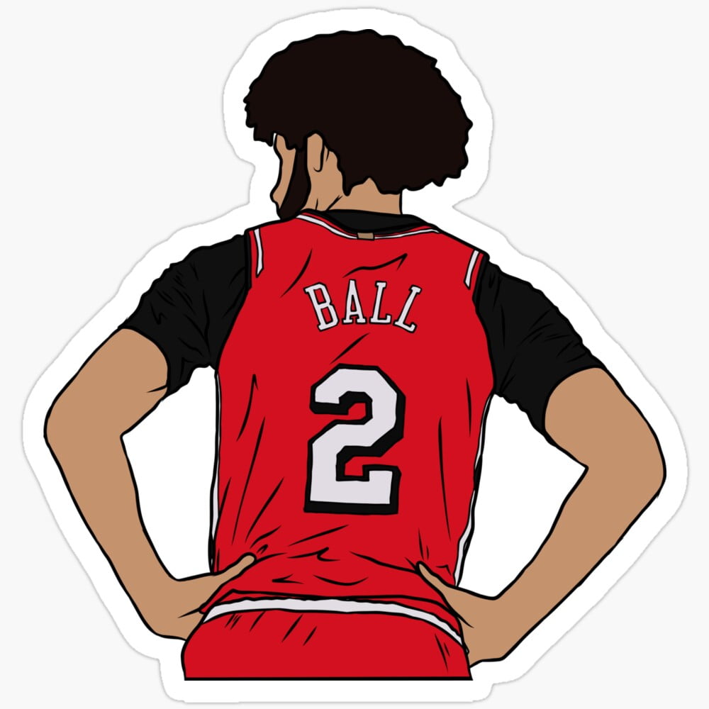 Kira Sticker - Lonzo Ball Back-To Sticker - Single, Trio, Or Squad ...