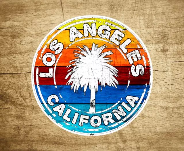 Kira Sticker With Los Angeles California Decal Palm Tree Travel ...