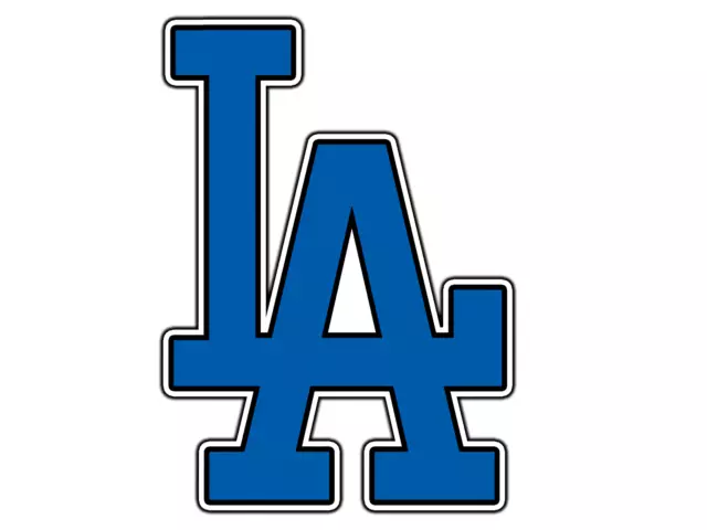 Kira Sticker With Los Angeles Dodgers La Logo Baseball Decorative ...