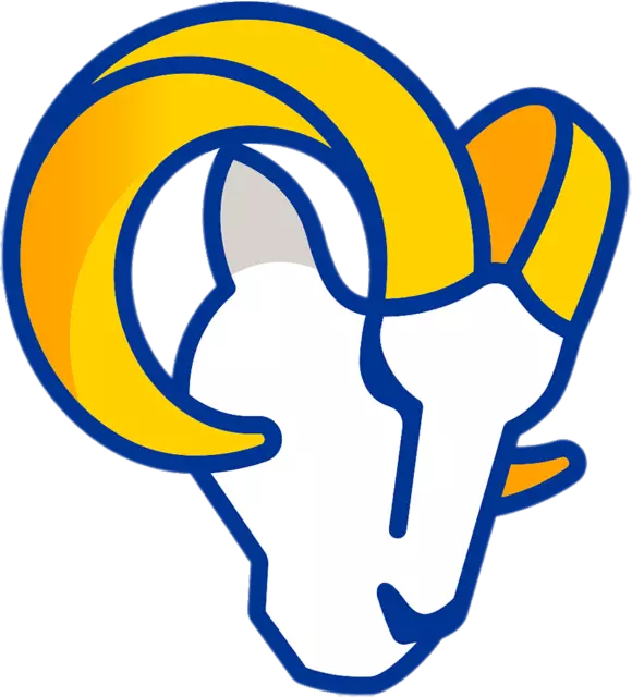 Kira Sticker With Los Angeles Football Ram Head Emblem Decorative ...