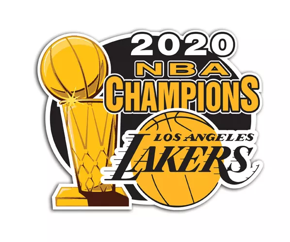 Kira Sticker With Los Angeles Lakers 2020 Champions Basketball Decals ...