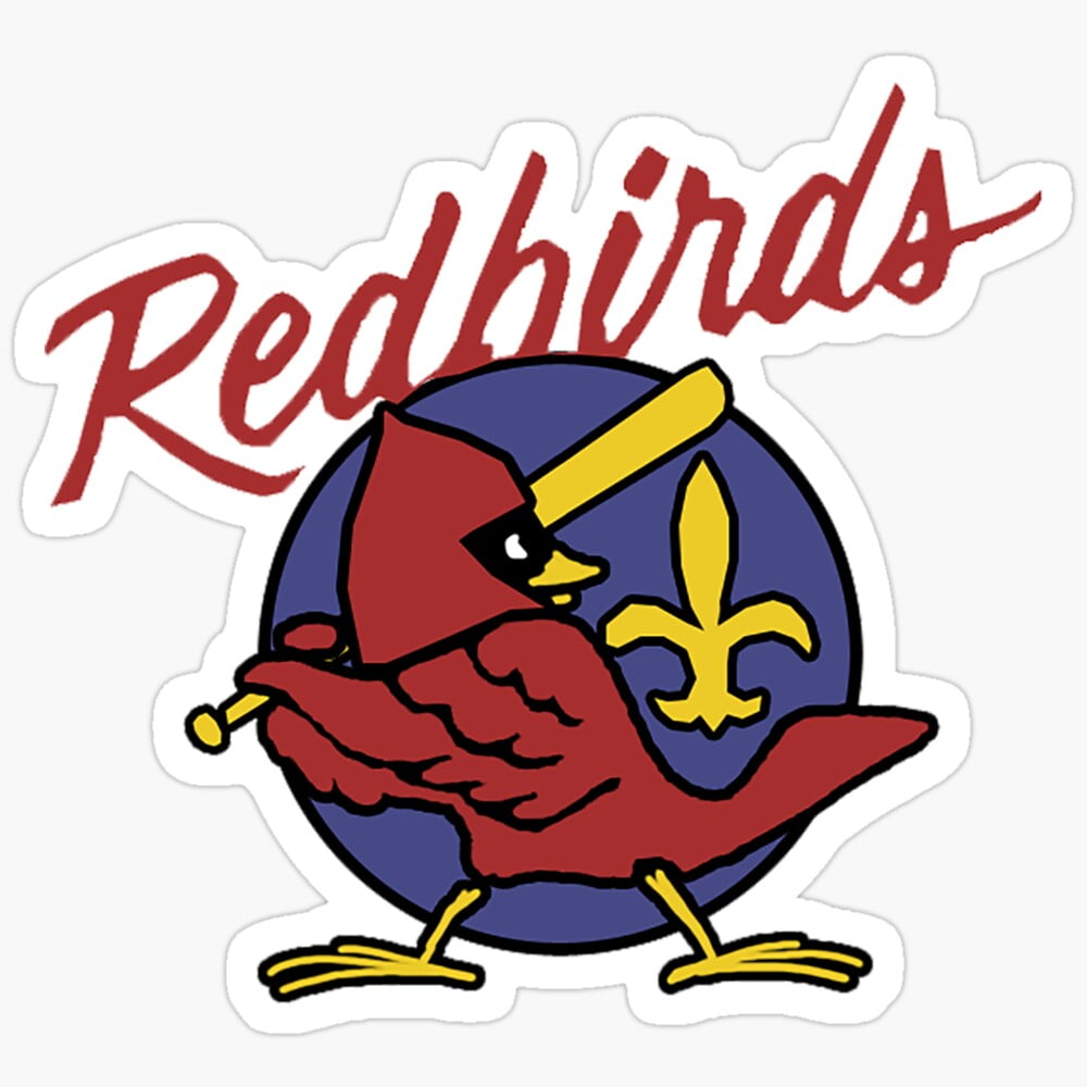 Kira Sticker - Louisville Redbirds Vintage Minor League Baseball ...