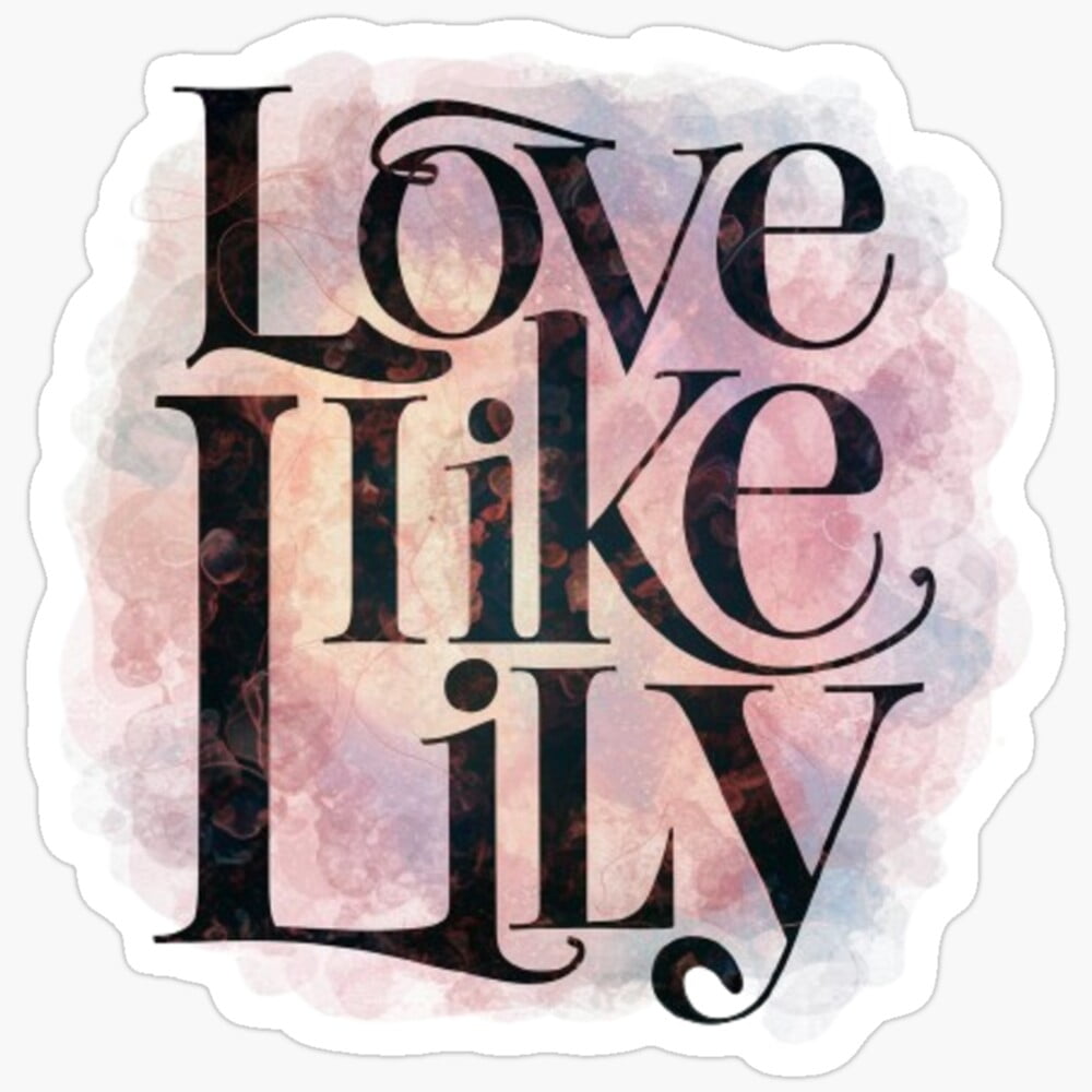 Kira Sticker - Love Like Lily Gift For You - Phone Stickers, Waterproof ...