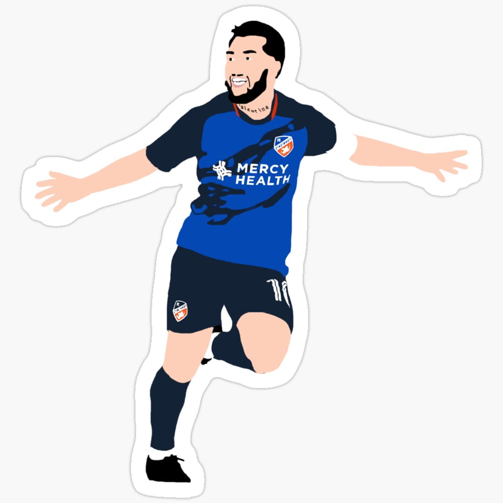 Kira Sticker - Luciano Acosta - Fc Cincinnati - Phone Stickers ...