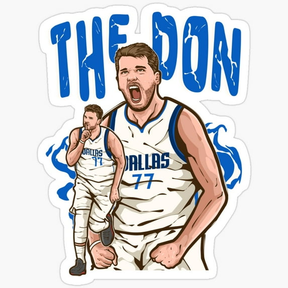 Kira Sticker - Luka Doncic The Don Sticker - Single, Trio, Or Squad ...