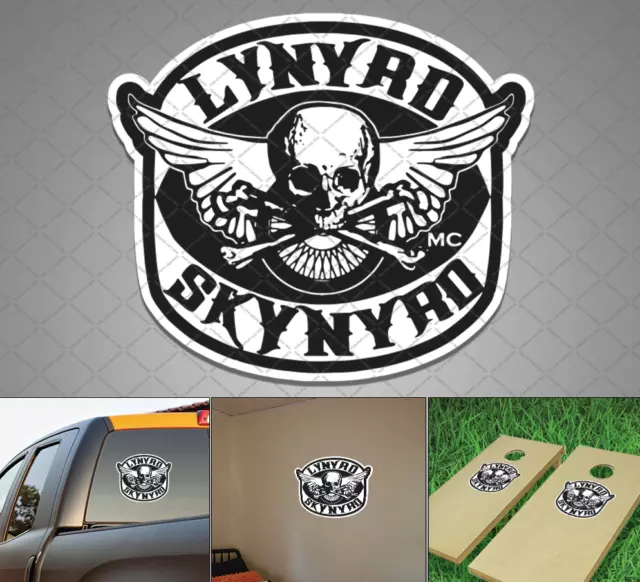 Kira Sticker With Lynard Skynard Emblem For Car Wall Window Ls7 ...