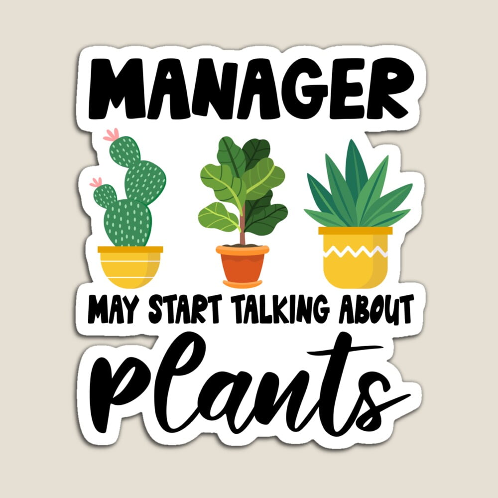 Kira Sticker With Manager May Start Talking About Plants, Manager ...