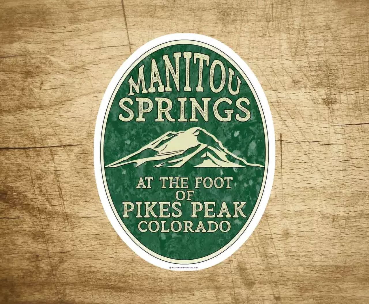 Kira Sticker With Manitou Springs Colorado Decal Pikes Peak Decorative ...