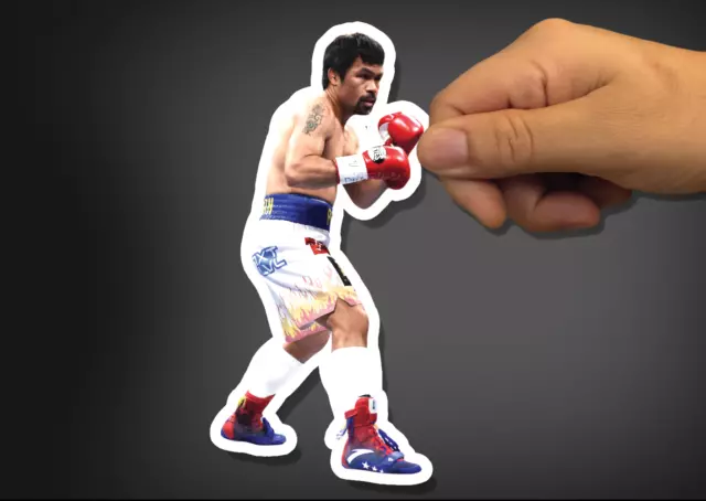 Kira Sticker With Manny Pacquiao, Boxing Decal For Car Truck Window ...
