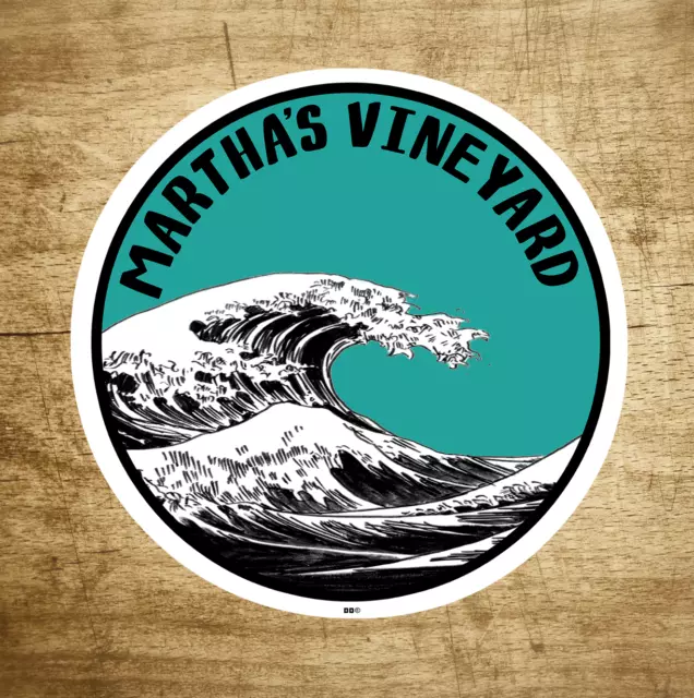 Kira Sticker With Martha'S Vineyard Massachusetts Decal Laptop Car ...
