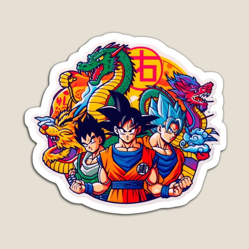 Kira Sticker With Master Of Manga: Akira Toriyama Inspired Collection ...