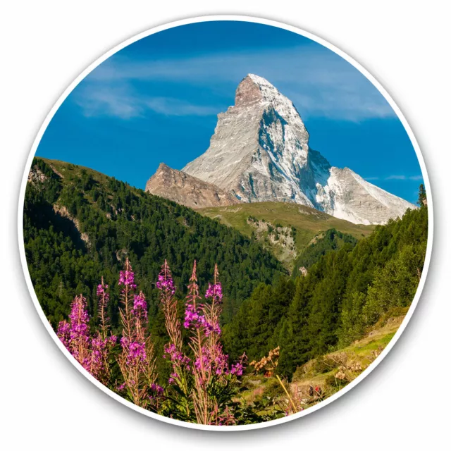 Kira Sticker With Matterhorn Mountain Zermatt Cool Gift Decorative ...