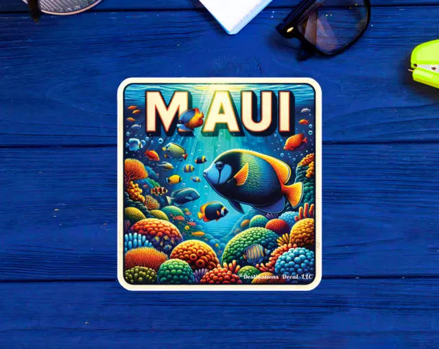 Kira Sticker With Maui Hawaii Decal South Pacific Indoor Outdoor ...
