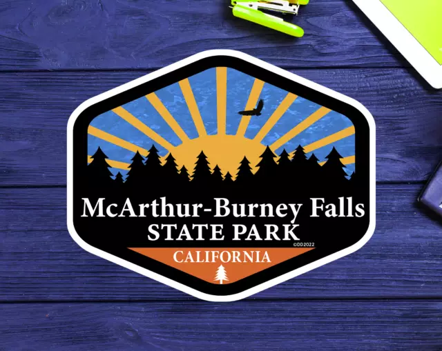 Kira Sticker With Mcarthur-Burney Falls Memorial State Park Decal ...