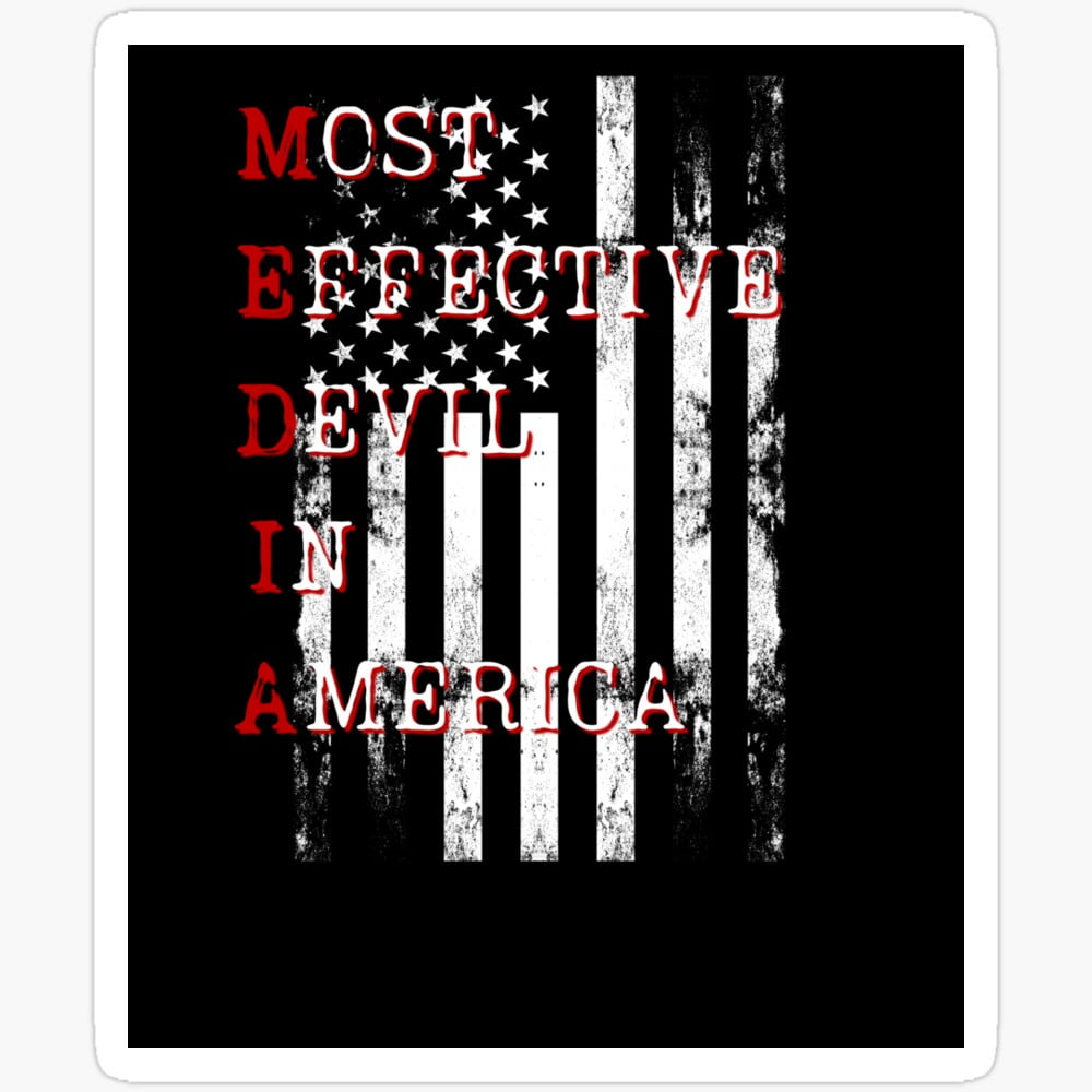 Kira Sticker With Media Most Effective Devil In America Glossy ...