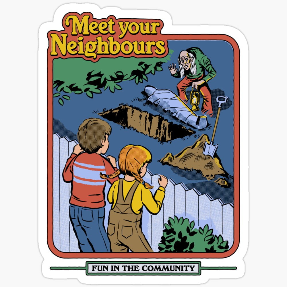 Kira Sticker - Meet Your Neighbours Perfect Gift for everyone ...