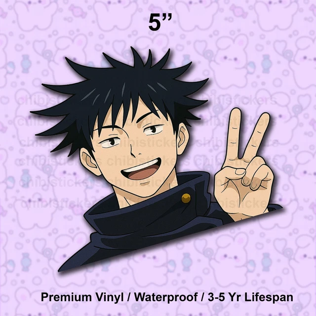 Kira Sticker With Megumi Fushiguro Itadori Satoru Gojo Jujutsu Kaisen ...