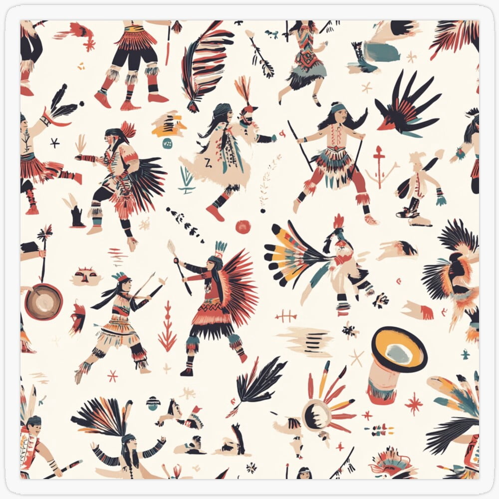 Kira Sticker Memory Of The Native American Nations - Perfect Birthday ...