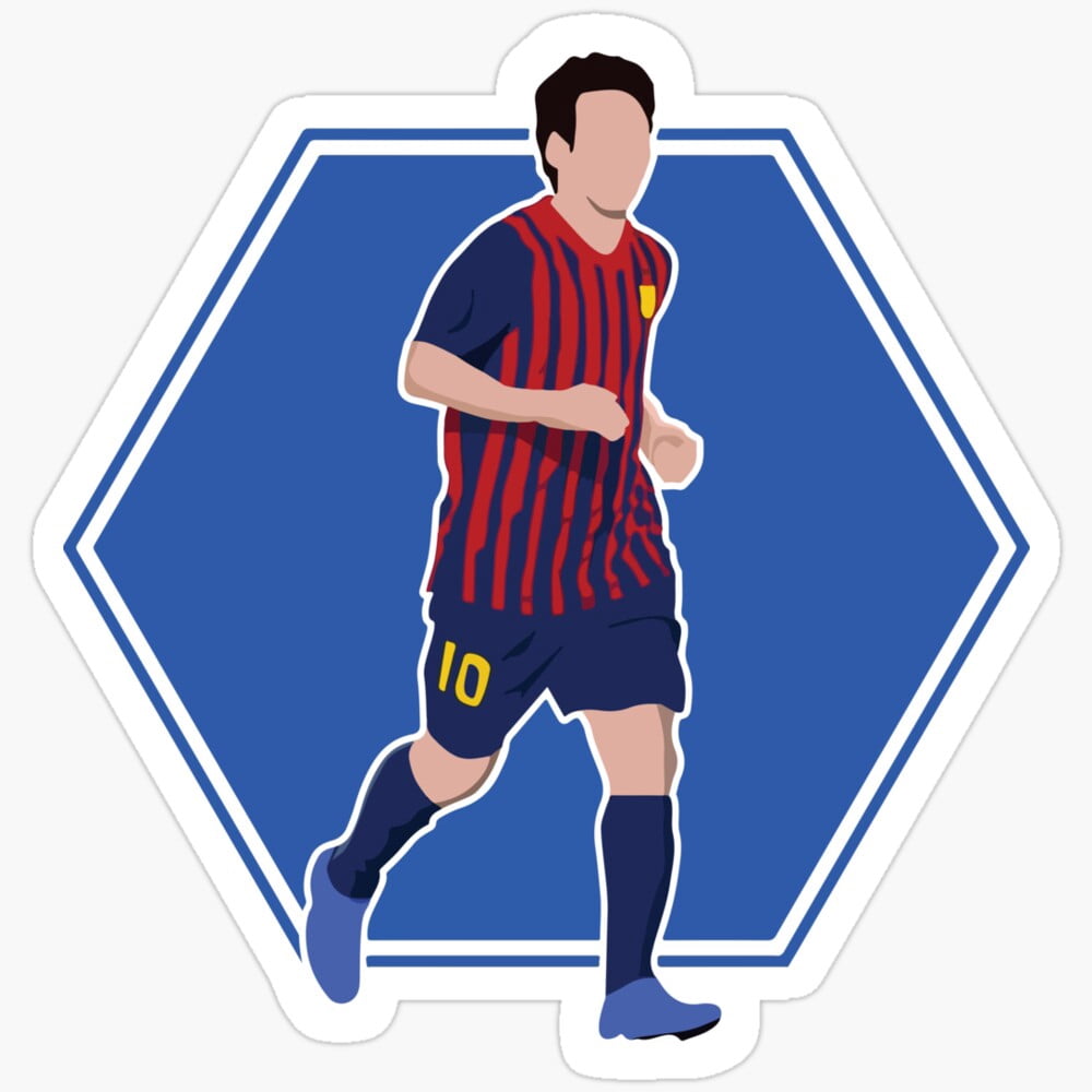 Kira Sticker - Messi Best Sticker - Walmart.com