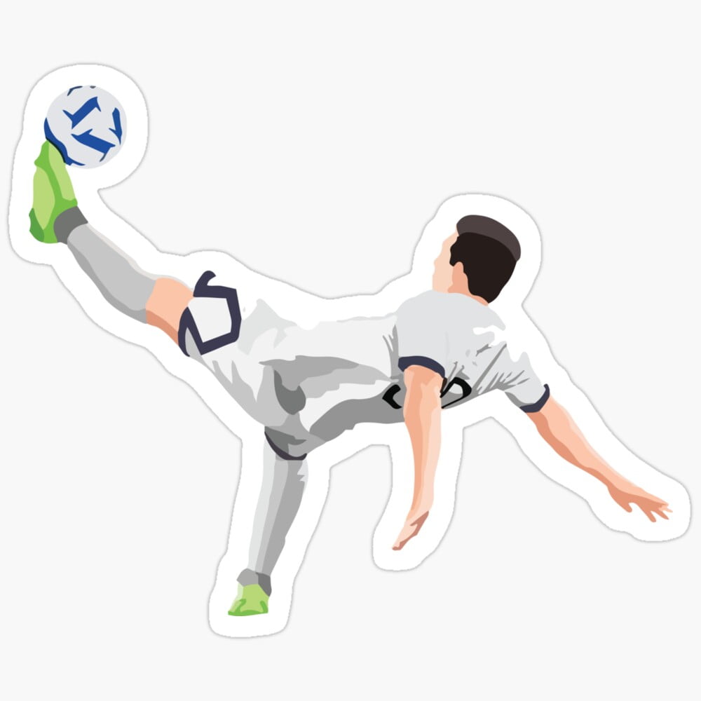 Kira Sticker - Messi Bicycle Kick Sticker - Walmart.com