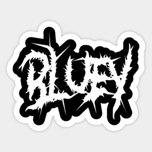 Kira Sticker With Metal Bluey Bluey S For Kids, Bluey S Party Favors ...