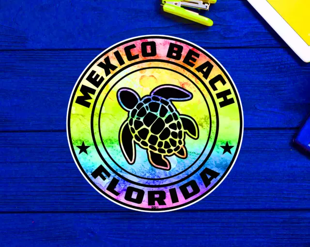 Kira Sticker With Mexico Beach Florida Beach Decal Sea Turtle ...