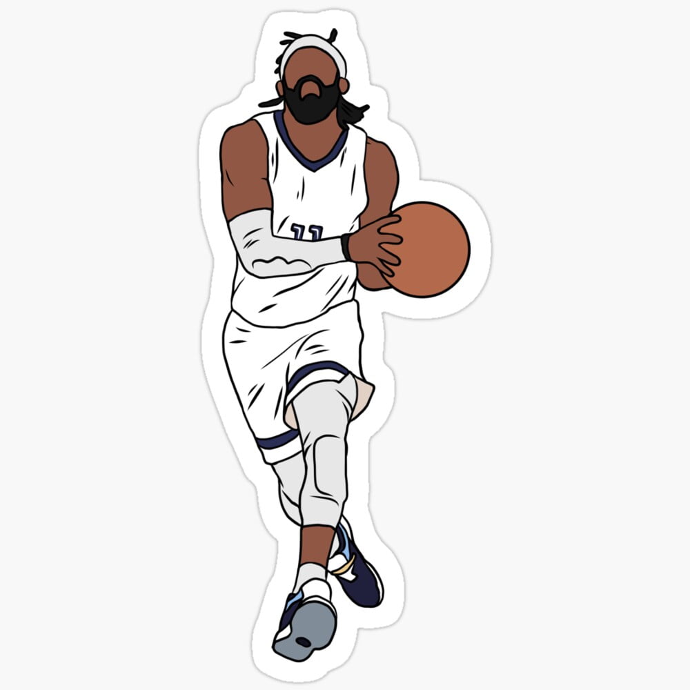 Kira Sticker - Mike Conley Layup Sticker - Single, Trio, Or Squad ...