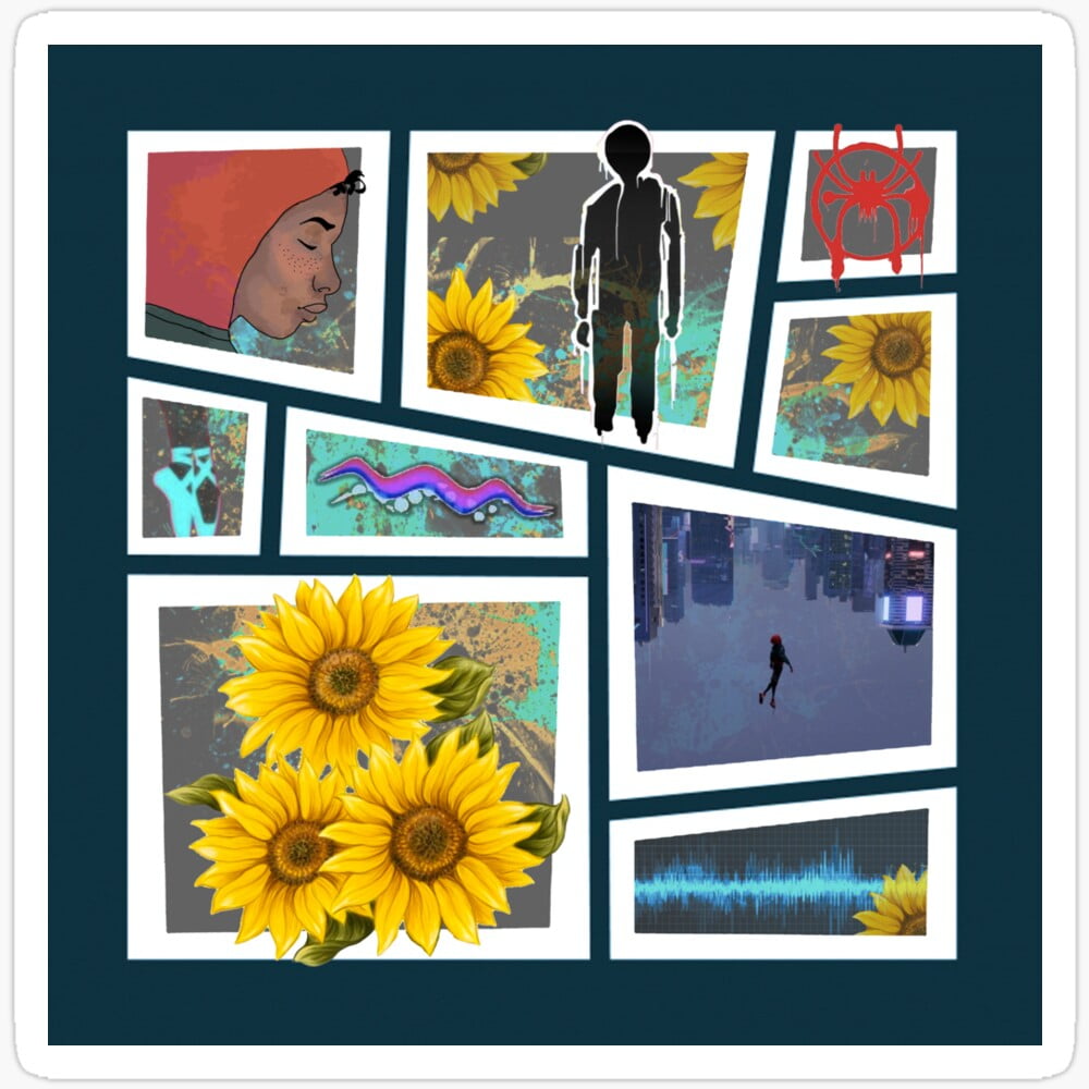 Kira Sticker - Miles Morales Mood Board Gift For You - Phone Stickers ...