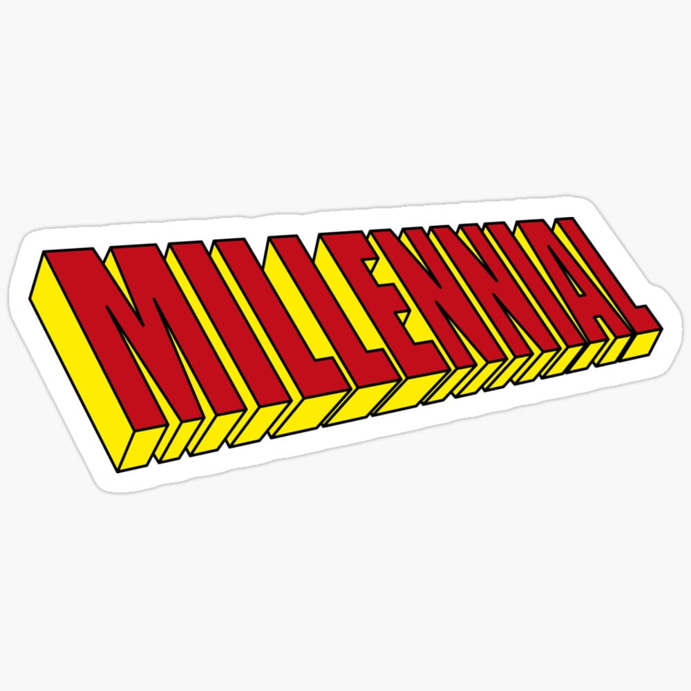 Kira Sticker - Millennial Sticker - Walmart.com
