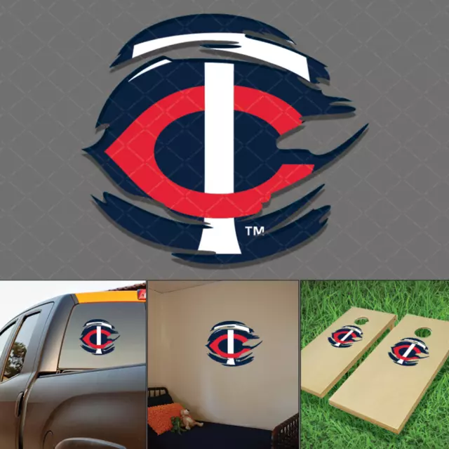 Kira Sticker With Minnesota Minnesota Baseball Team Distressed ...