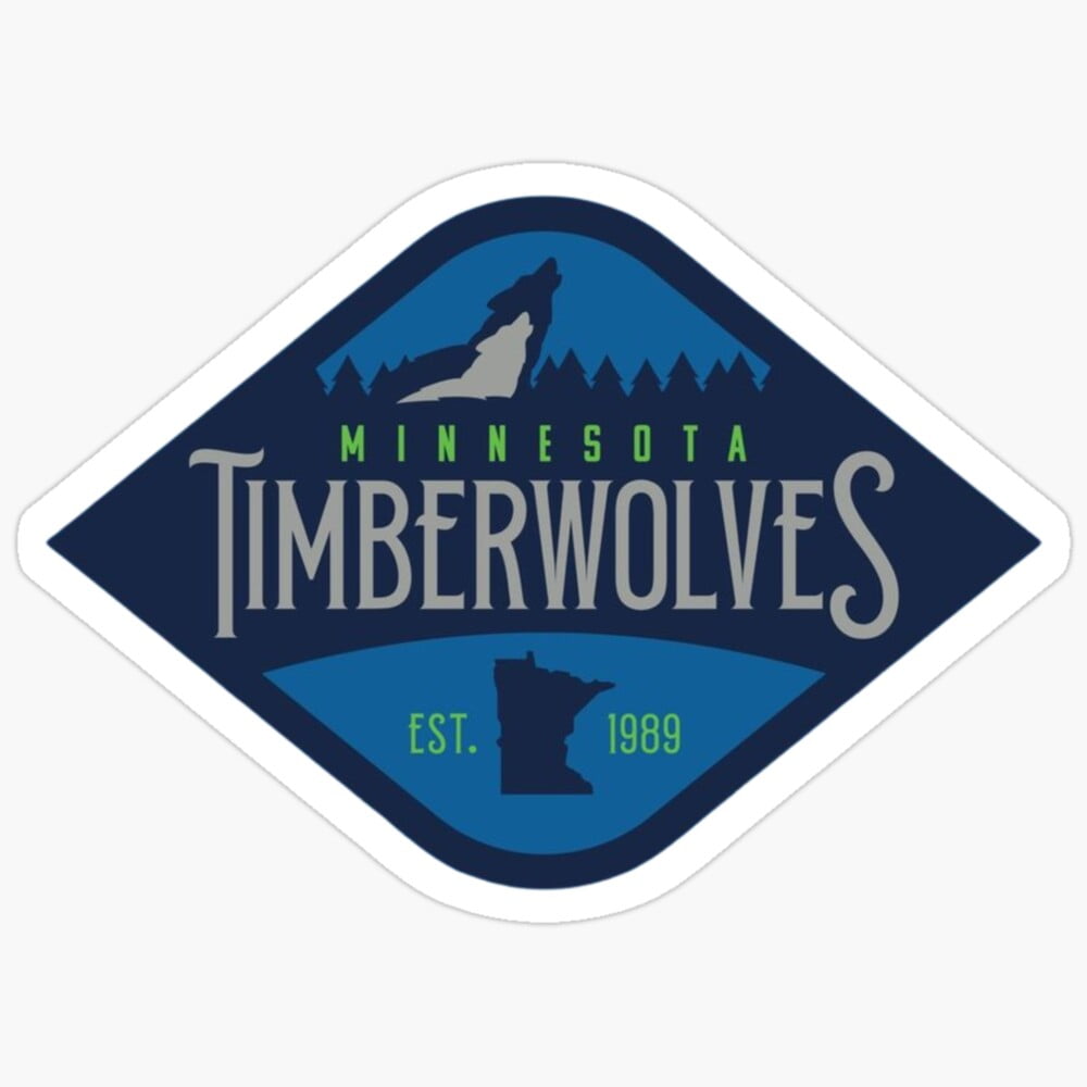 Kira Sticker - Minnesota Timberwolves Redesign 1Perfect Sticker Gift ...