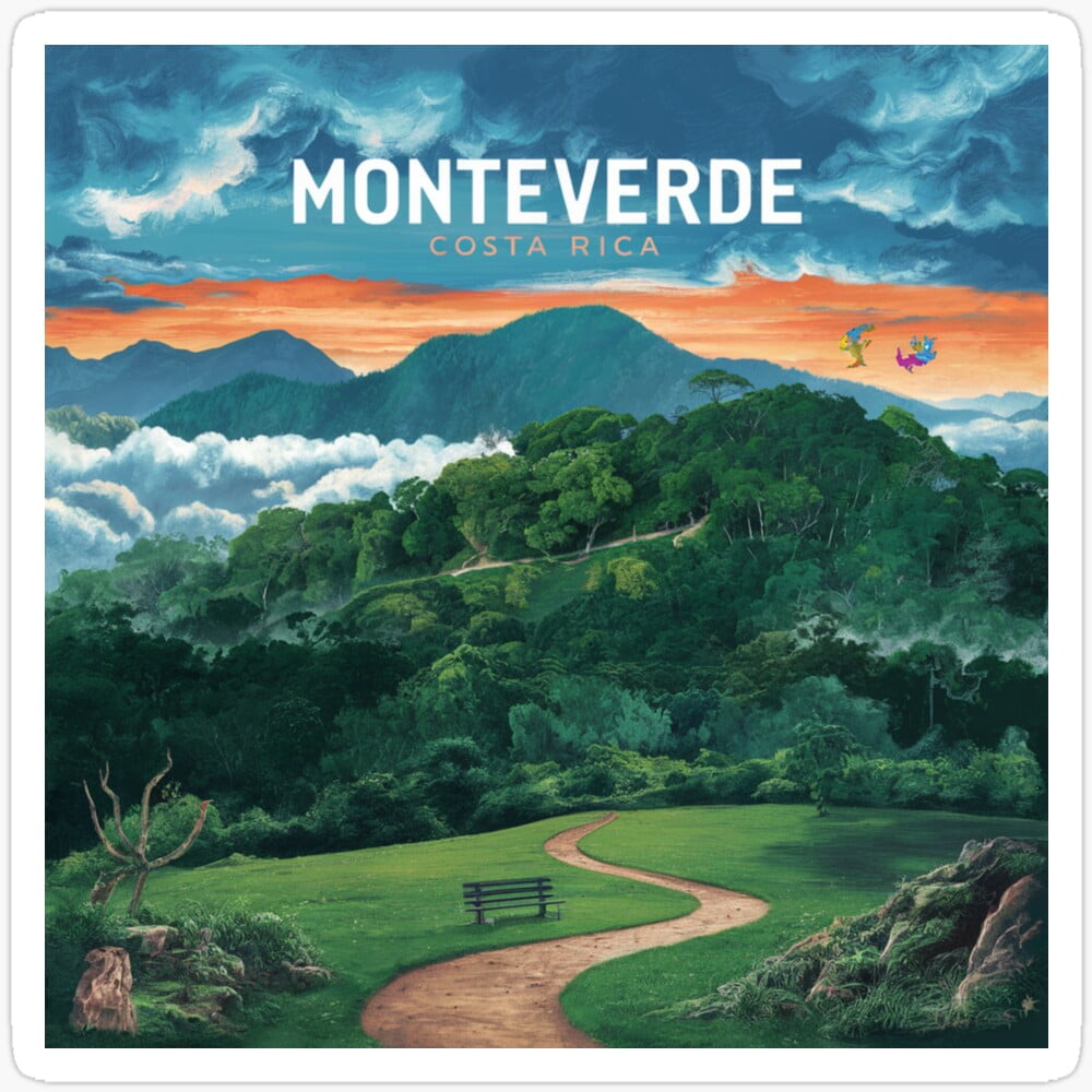 Kira Sticker - Monteverde,Costa Rica Gift For You - Phone Stickers ...