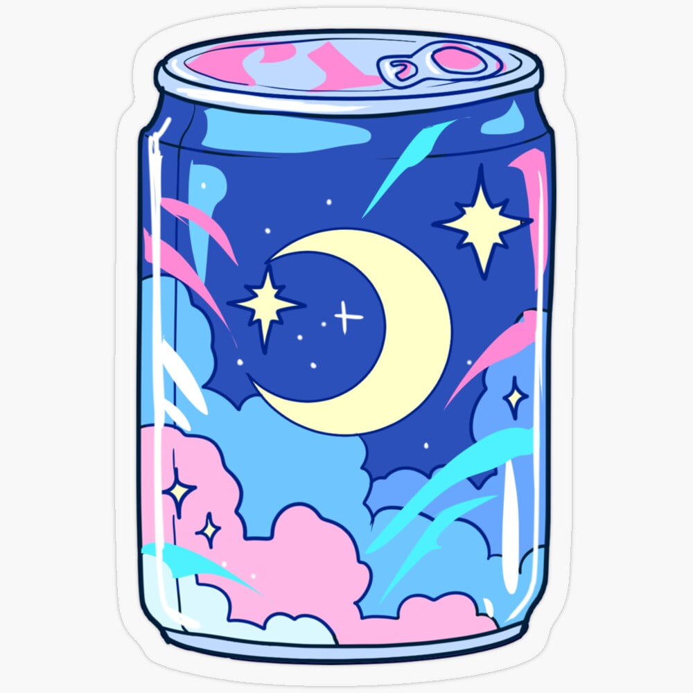 Kira Sticker Moon Soda - Perfect Birthday Gift For Everyone - Walmart.com