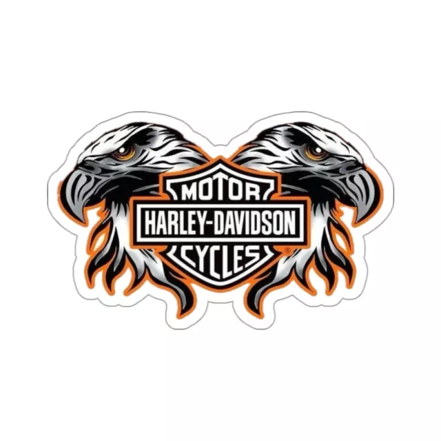 Kira Sticker With Motorcycle Harley Davidson Double Eagle Liberty ...