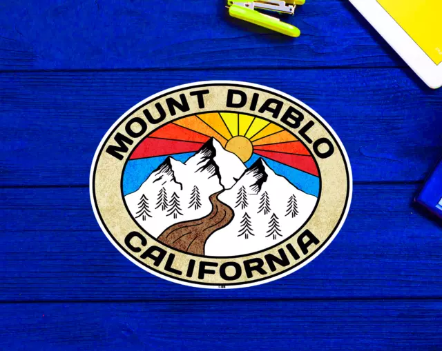 Kira Sticker With Mount Diablo California Decal Contra Costa San ...