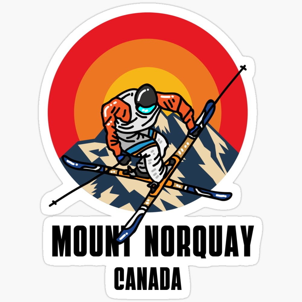 Kira Sticker - Mount Norquay Ski Resort Alberta Canada Gift For You ...
