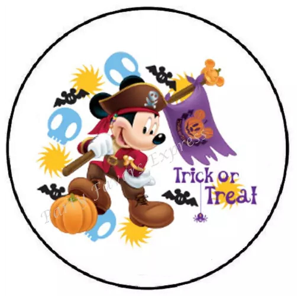 Kira Sticker With Mouse Pirate Trick Or Treat Halloweenfavor Decorative ...