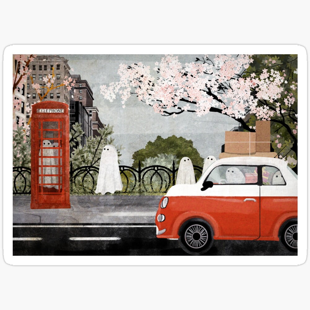 Kira Sticker - Moving Again... - Phone Stickers, Waterproof Decals ...