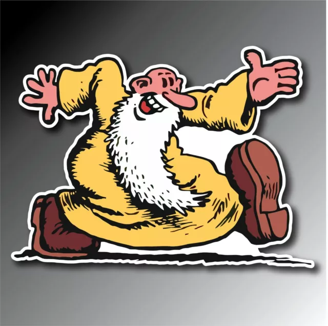 Kira Sticker With Mr. Natural Crumb' Comic Decal Usa Made Truck Vehicle ...