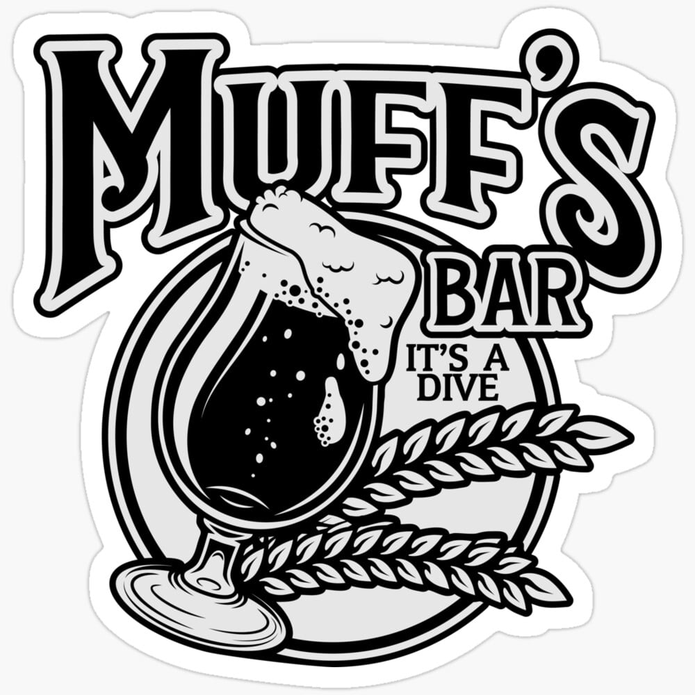Kira Sticker - Muff'S Dive Bar - Phone Stickers, Waterproof Decals ...