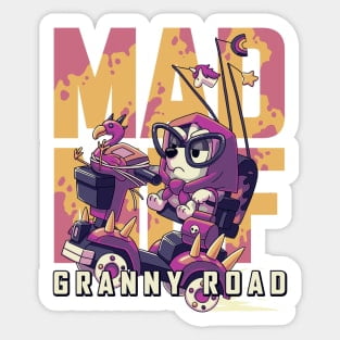 Kira Sticker With Muffin Heeler Mad Muf Granny Road Bluey S For Kids ...
