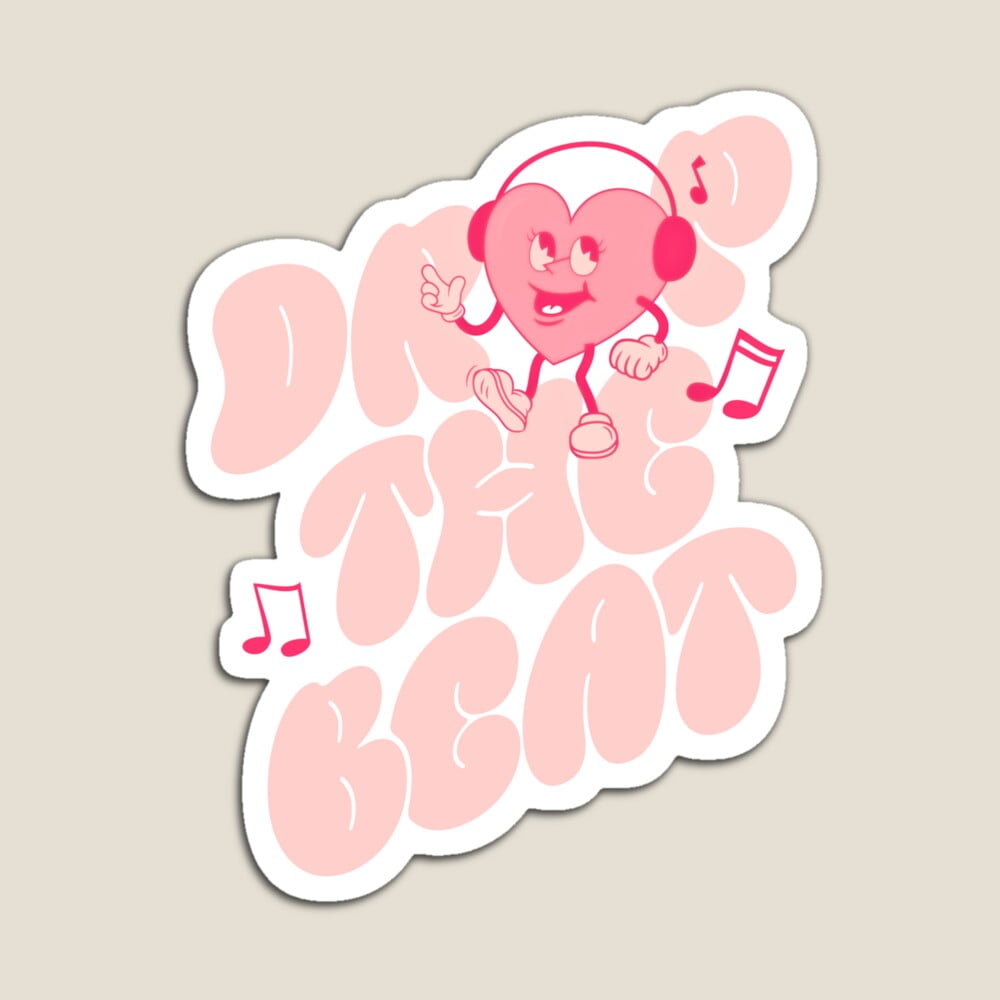 Kira Sticker With Music Lover - Drop The Beat - Dj - Retro - Edm ...