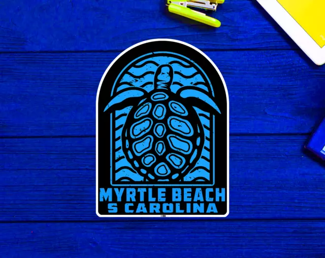 Kira Sticker With Myrtle Beach South Carolina Beach Sea Turtle ...