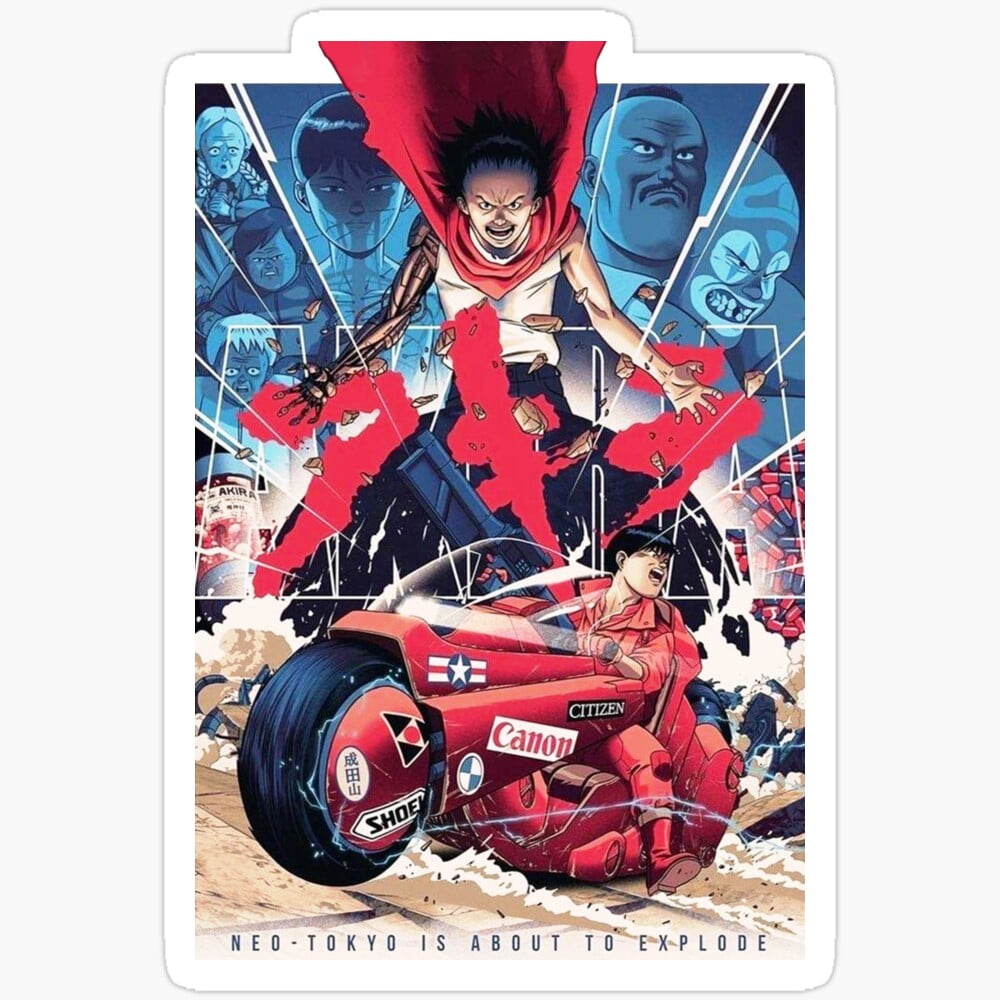 Kira Sticker - Neo Tokyo Secret Project Gift For You - Phone Stickers ...