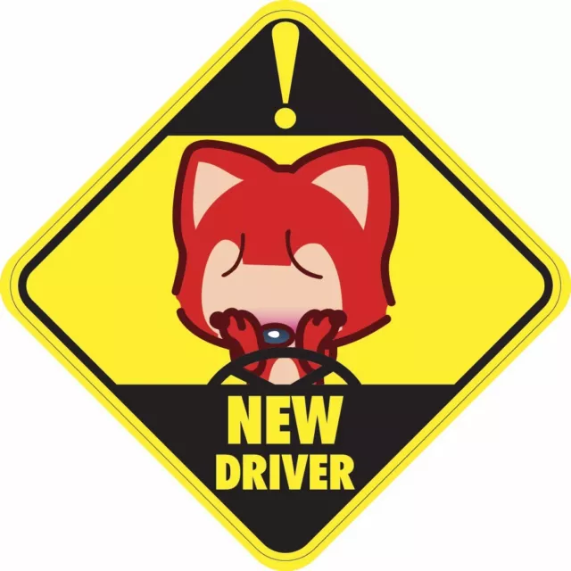 Kira Sticker With New Driver Decal Car Vinyl Window Student Made In Usa ...