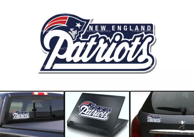 Kira Sticker With New England New England Football Team Decal Car Truck ...