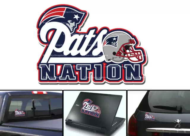 Kira Sticker With New England New England Football Team Decal Nation ...