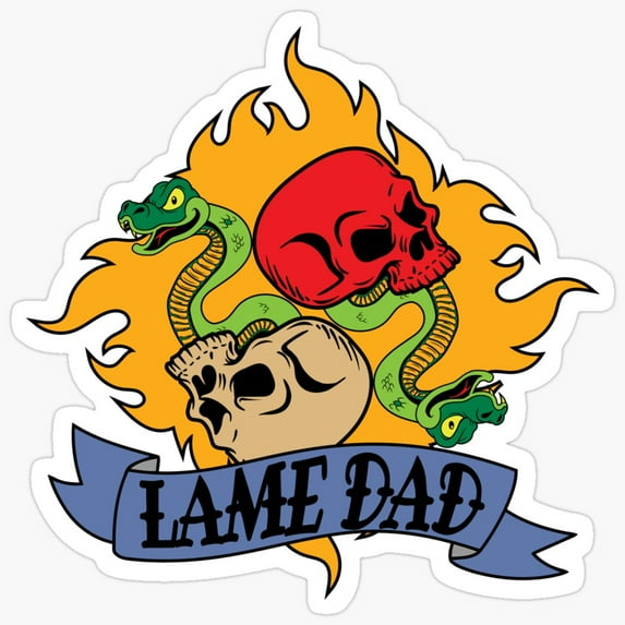 Kira Sticker - New School Snake & Skull Tattoo Design - Phone Stickers ...